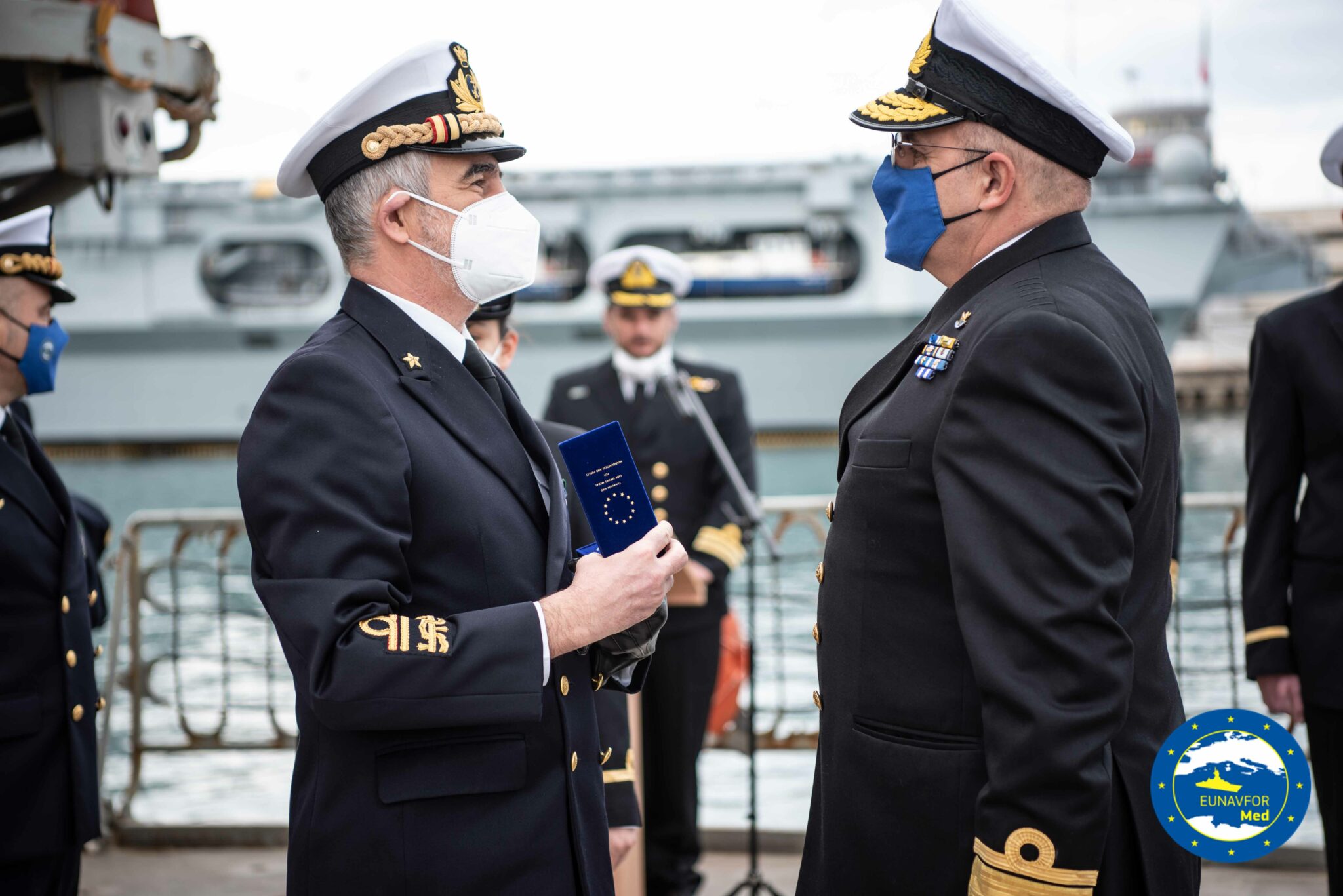 Operation EUNAVFOR MED IRINI: new Force Commander and Flagship from the ...