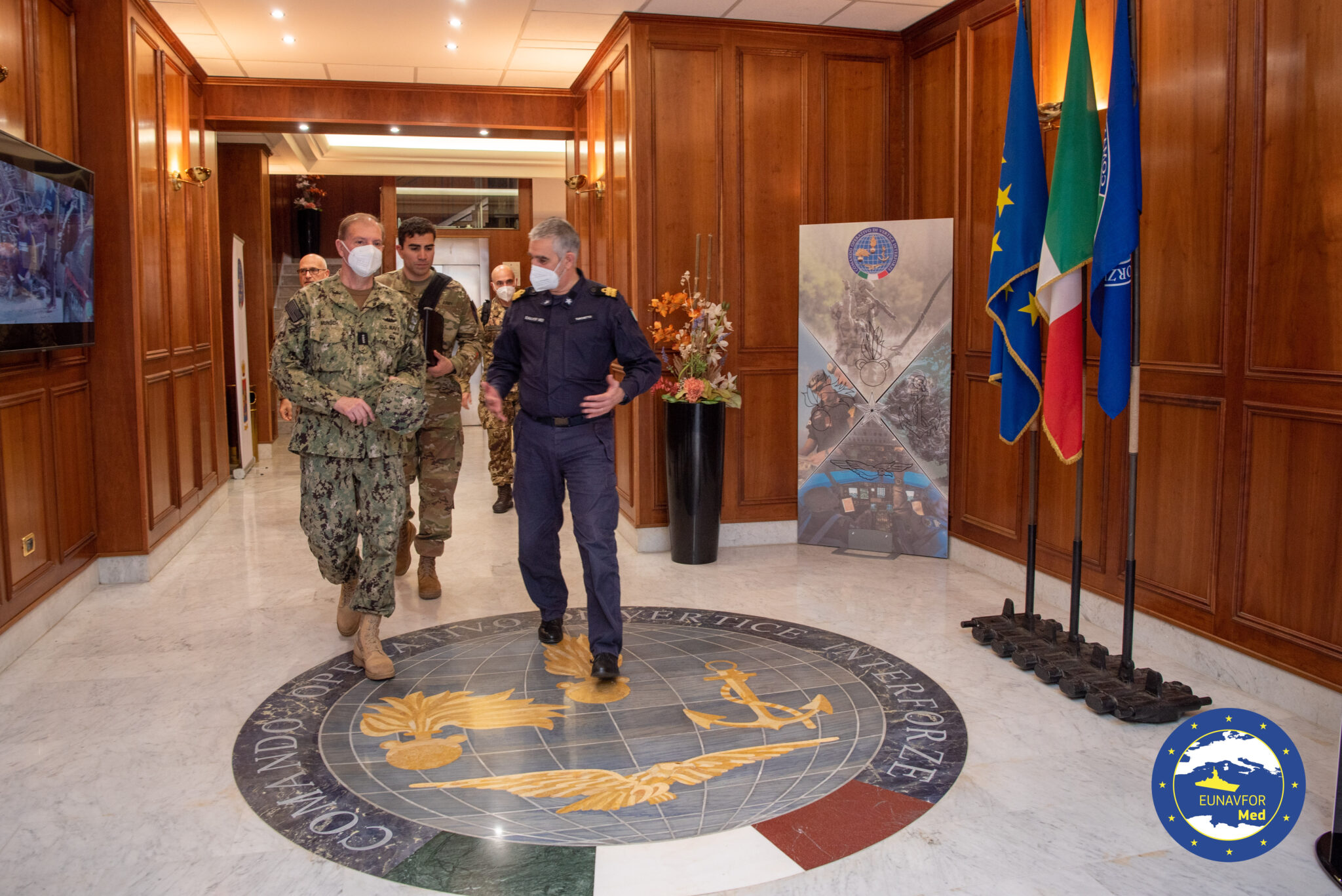 Admiral Stuart B. Munsch, Commander of the NATO Joint Force Command in ...