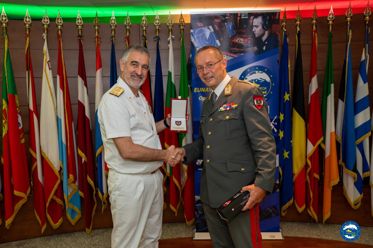 General Rudolf STRIEDINGER, Chief of the Austrian Defence, visited ...